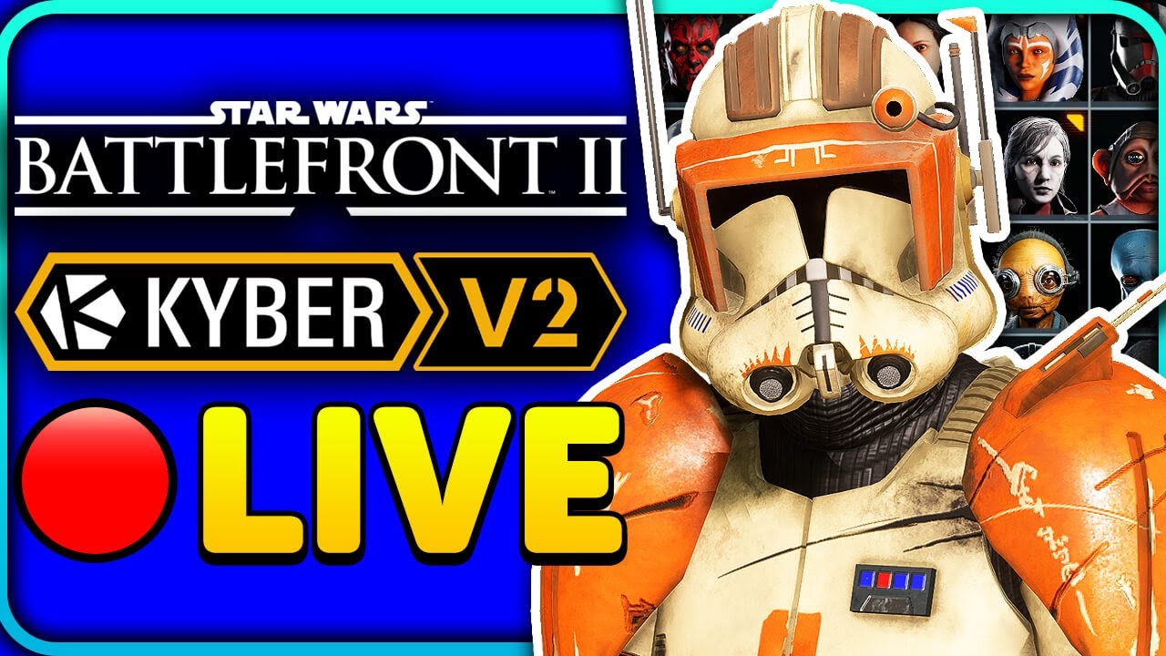 Star Wars Battlefront 2 EVENT?! + Kyber V2 🔴 LIVE - YouTube