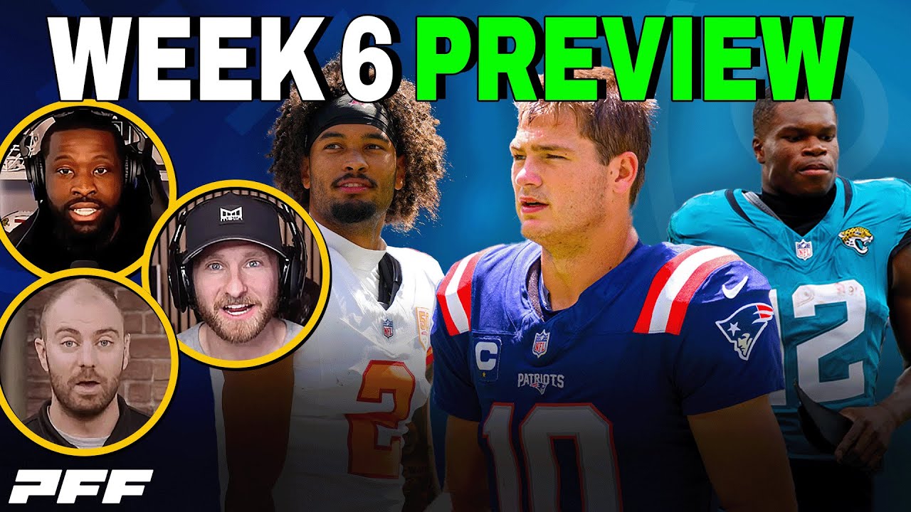 2025 NFL Week 6 Preview | PFF NFL Show - YouTube