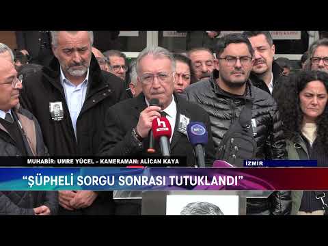 ALİ AYDIN İÇİN ADLİYE ÖNÜNDE AÇIKLAMA