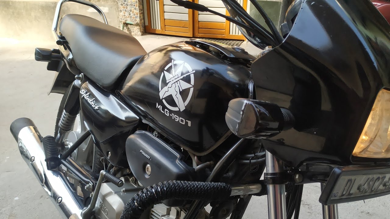 splender modified bike 2020 || Abhishek lifestyles - YouTube