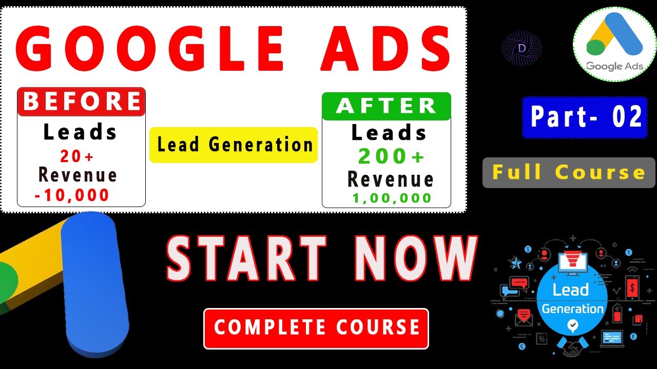 Part-02| Google Ads Lead Generation Campaign Hindi | Lead Generation ...