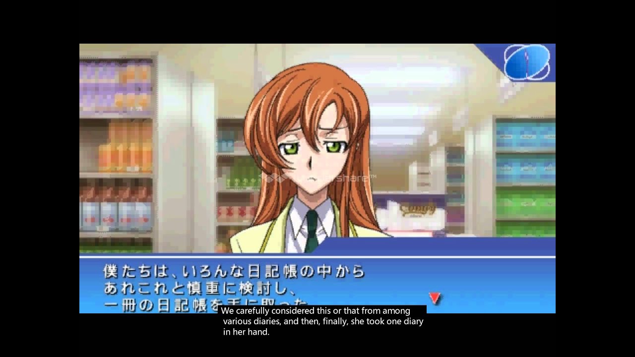 Code Geass Lost Colors PSP - Day Two (Shopping with Shirley) - ENG SUB ...