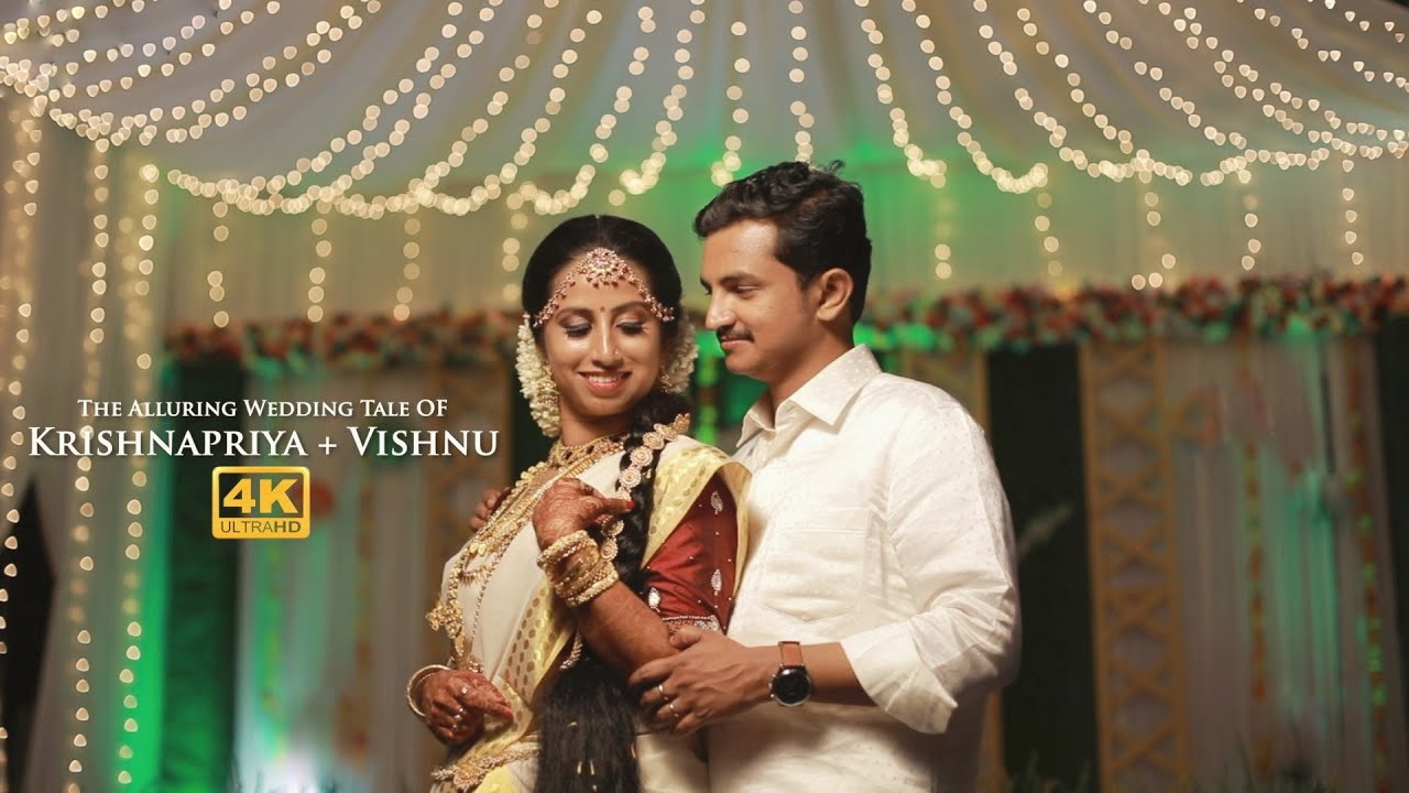 Kerala Best Hindu Wedding Highlights 2020 | Krishnapriya + Vishnu | 4K - YouTube
