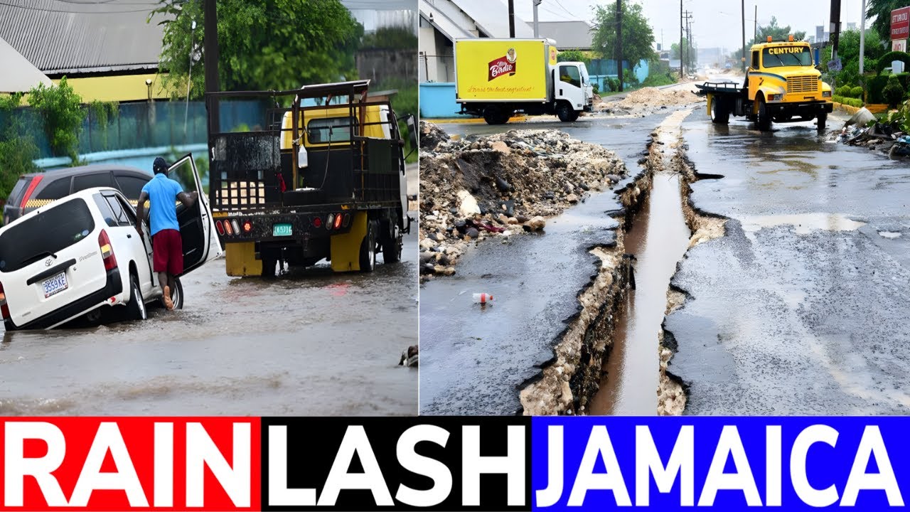 HEAVY RAINS leave MILLIONS in DAMAGE across JAMAICA - YouTube