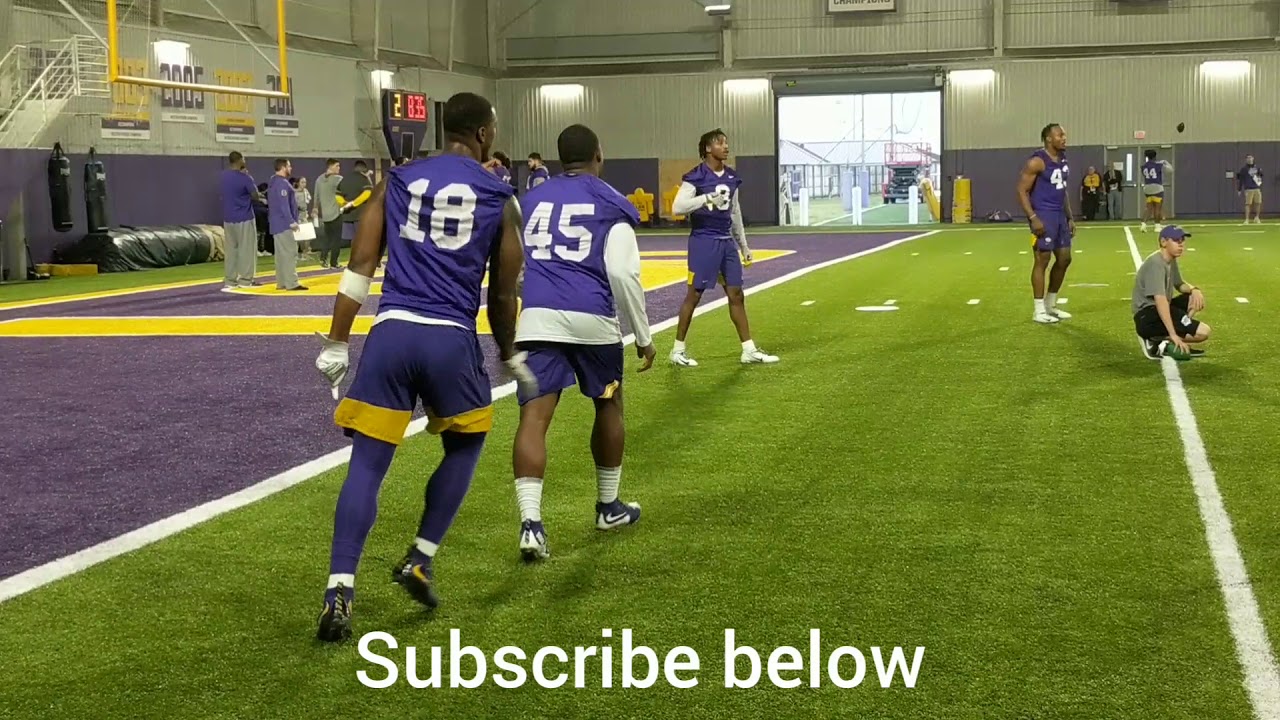 LSU indoor practice (01-02-20) 1st Championship practice - YouTube