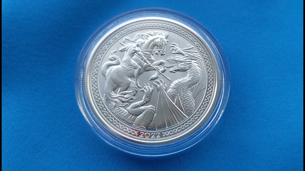 2022 Ascension Island Modern Masters – St. George and the Dragon 1oz ...