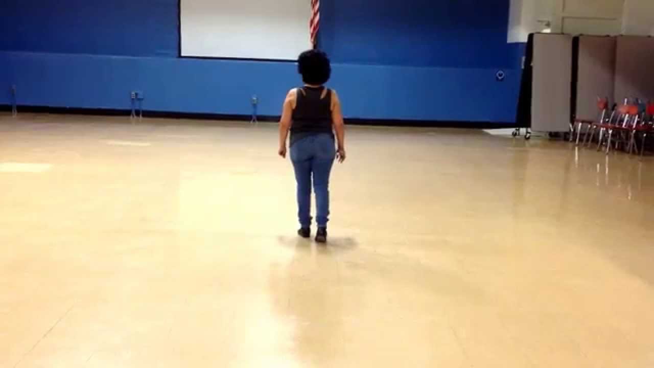Neon Light Line Dance by Jill Weiss Tutorial - YouTube