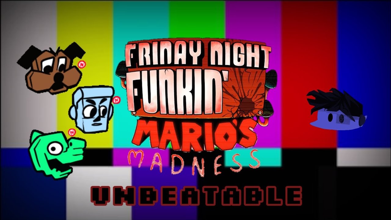 Friday Night Funkin' Mario's Madness: Unbeatable Jorge Loquendo Cover ...