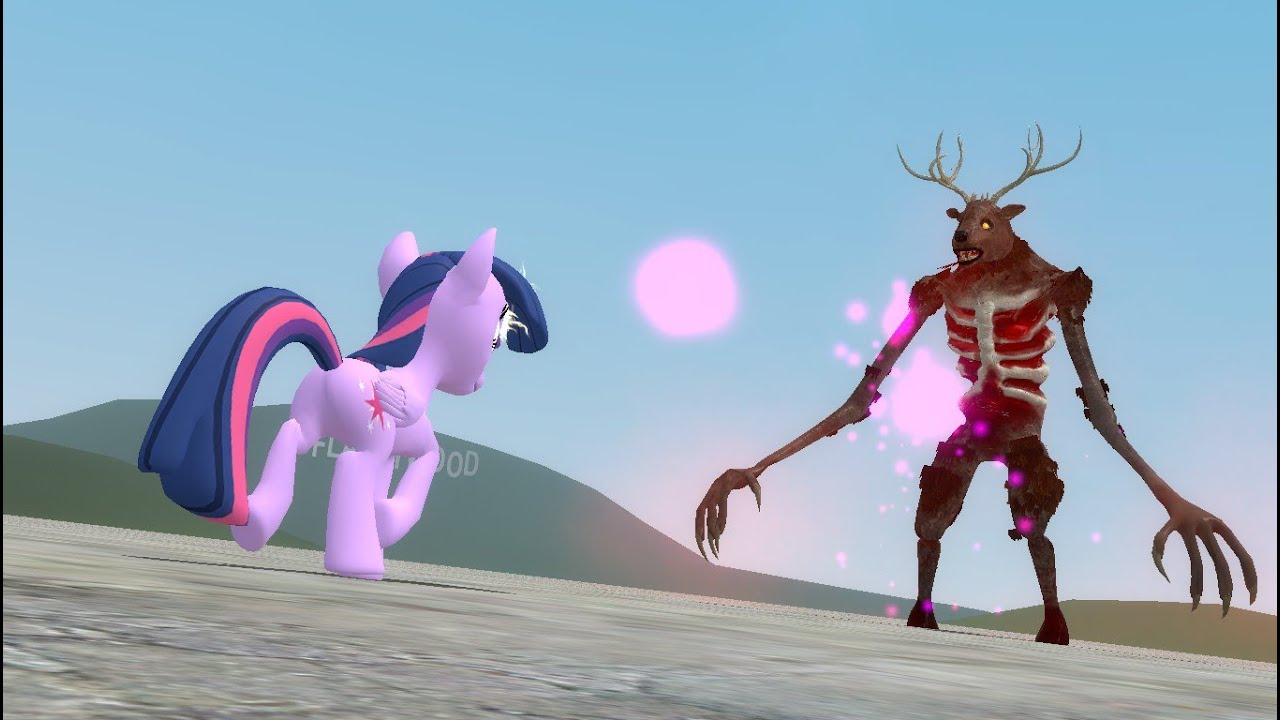 Twilight Sparkle vs Wendigo (My Little Ponny vs ) Gmod Npc Battle ...