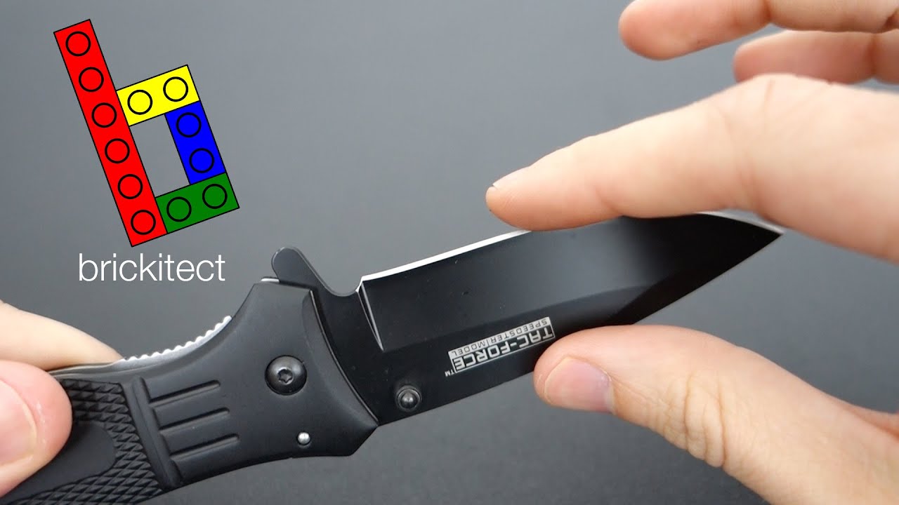 Now Thats a LEGO Unboxing Knife! | brickitect - YouTube