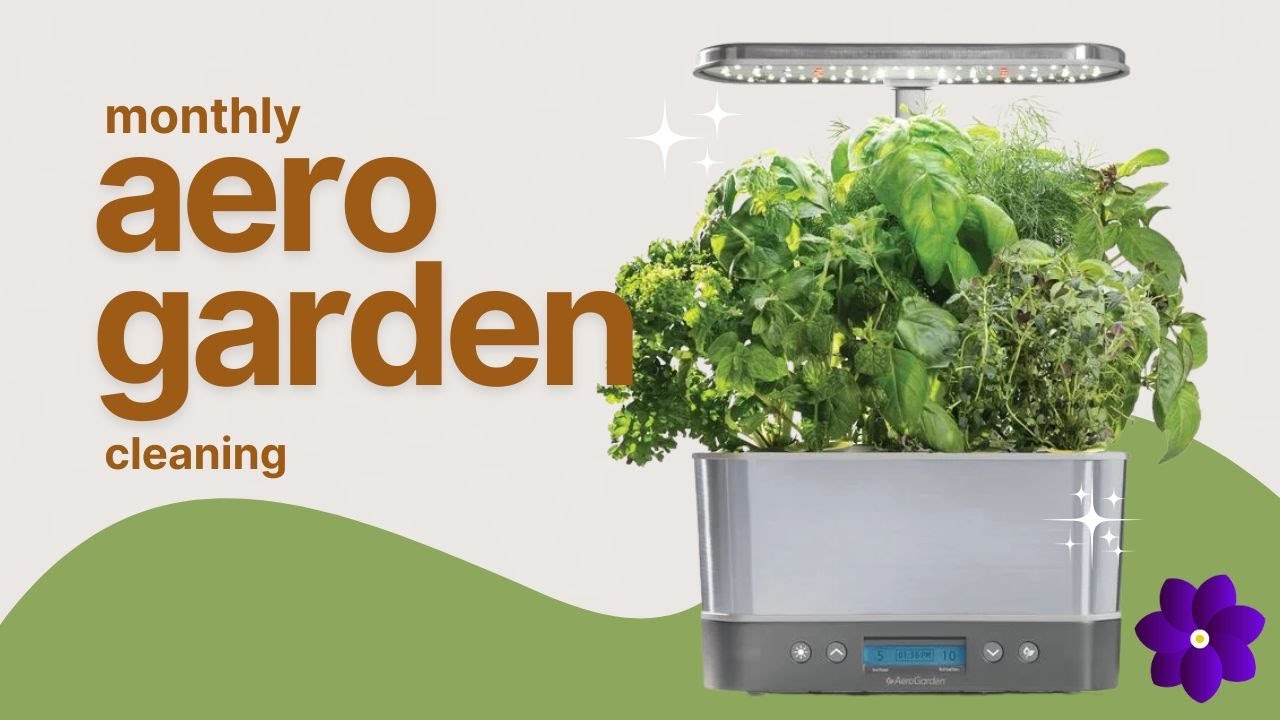Deep Clean & Maintain Your AeroGarden Bounty & Bounty Elite | Step-by ...