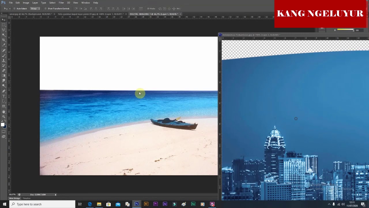 tutorial cara membuat digital imaging diphotoshop #digitalimaging # ...
