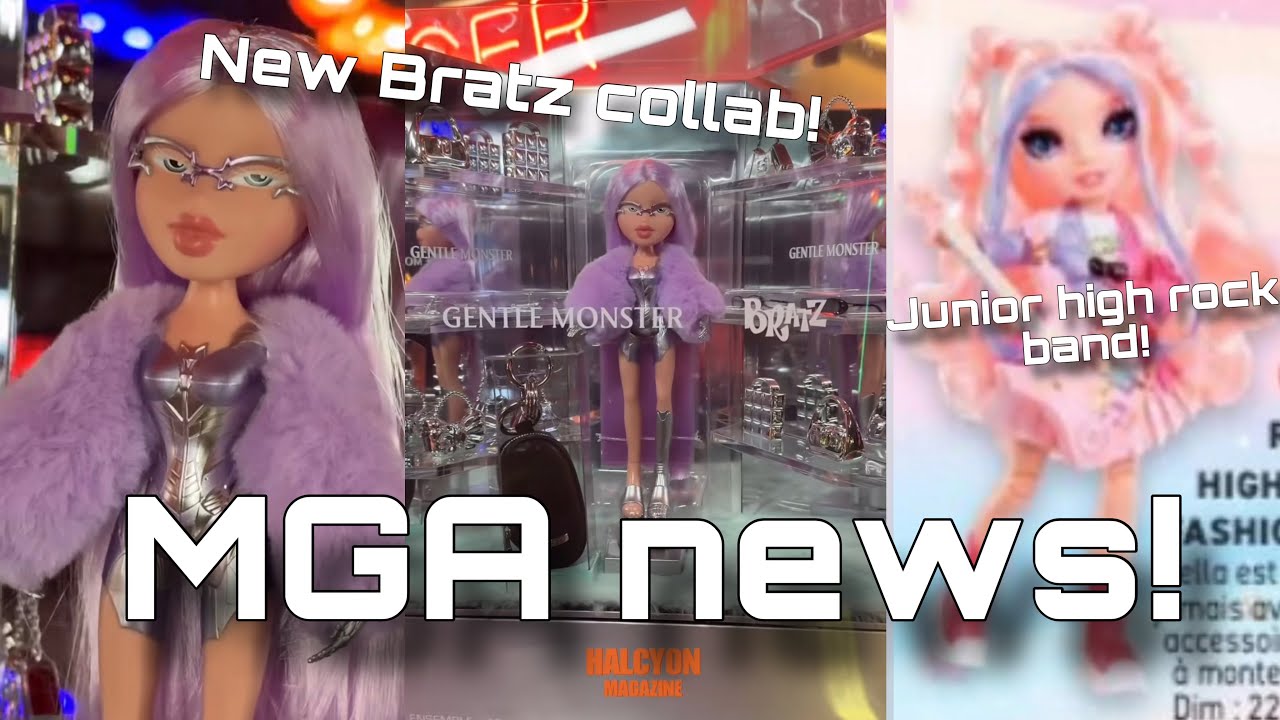 BRATZ + RAINBOW HIGH NEWS! NEW Bratz designer collaboration doll ...