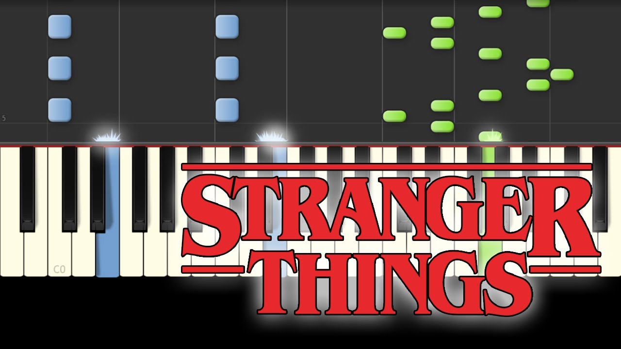 Stranger Things / Theme / Piano Tutorial - YouTube