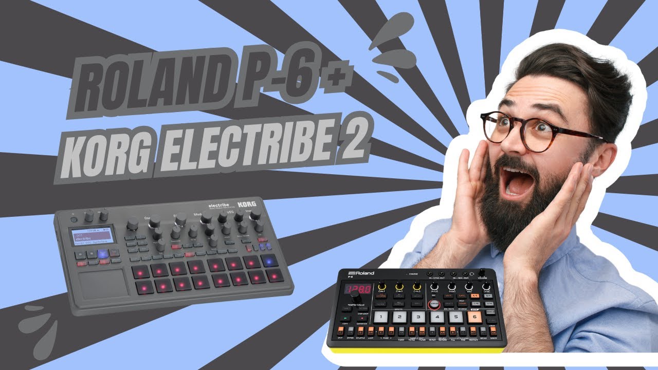Roland P6 + Korg Electribe 2 - YouTube