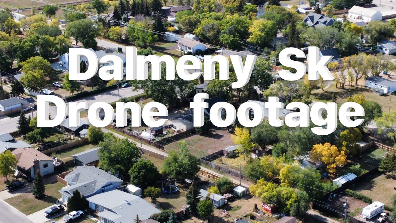 Dalmeny Saskatchewan Drone footage - YouTube