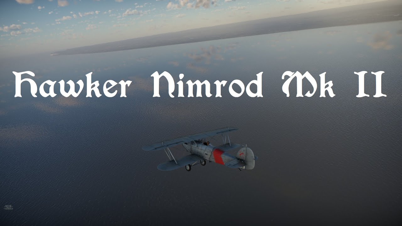 O samolotach słów kilka #02 - Hawker Nimrod Mk II (Mark 2) - YouTube