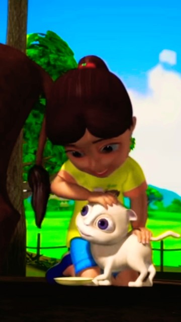 മാമാട്ടിയും കുറിങ്ങി പൂച്ചയും | mamatti and the cat | Animation cartoon ...