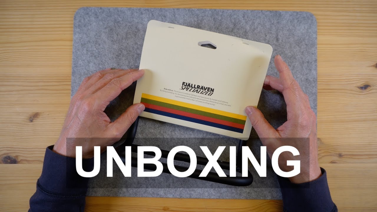 Specialized Fjällräven Handlebar Rack UNBOXING (4K) - YouTube