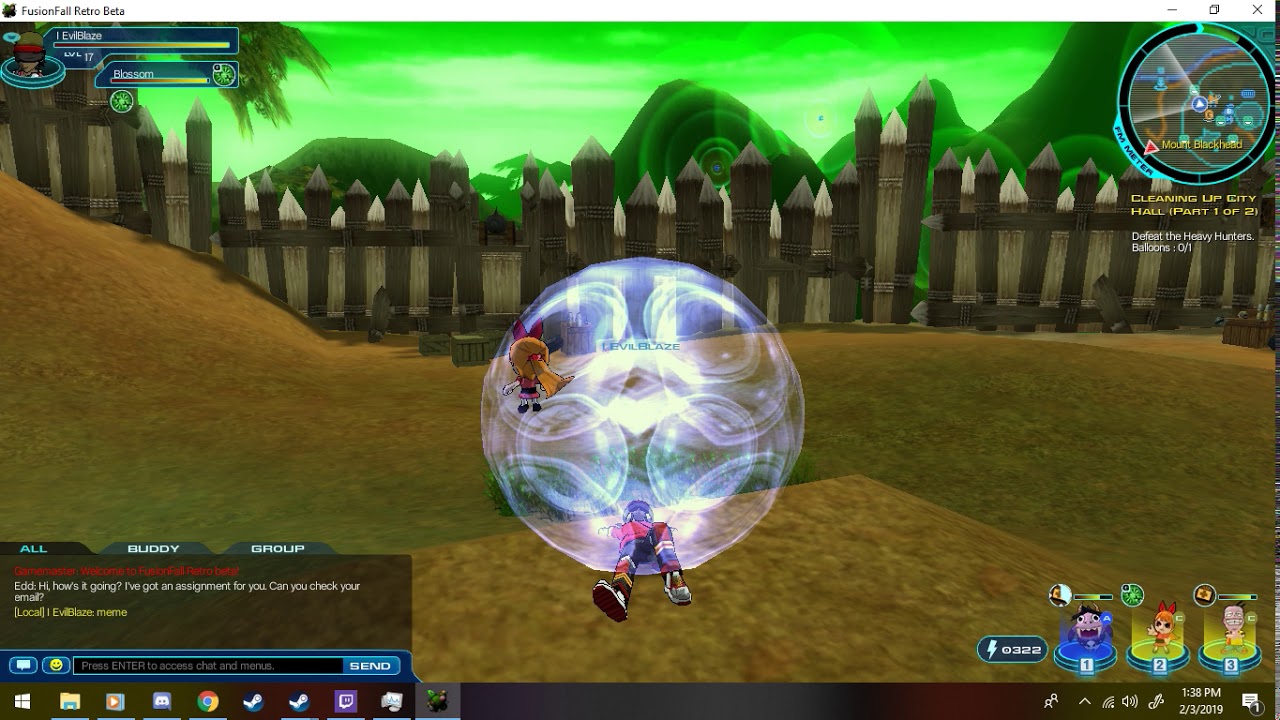 FusionFall Retro: Infinite animation nano glitch - YouTube