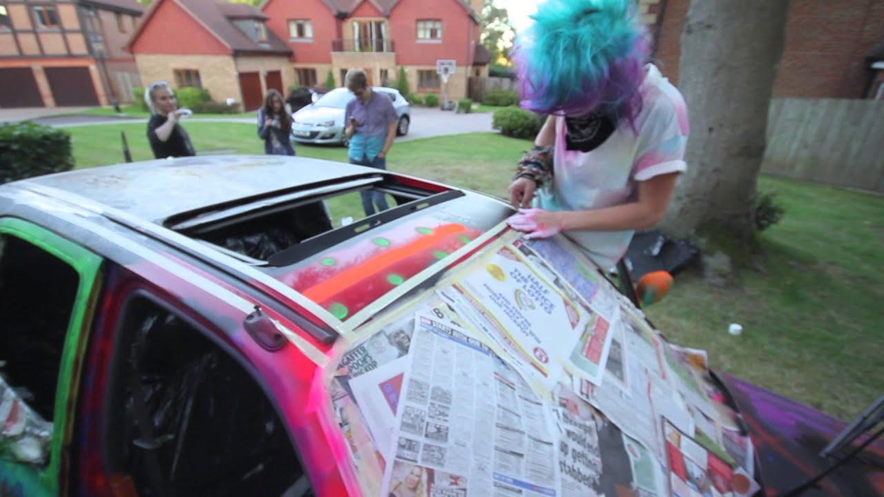 DESTROYING MY CAR - YouTube