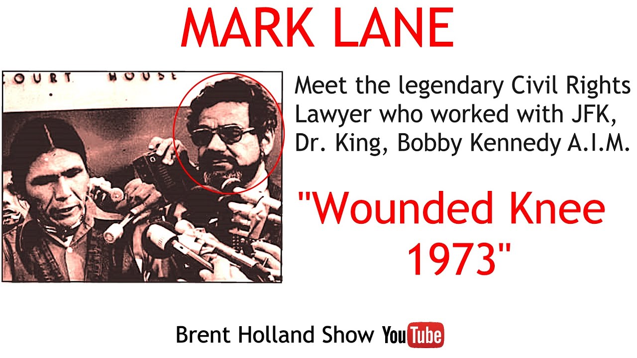 MARK LANE Civil Rights lawyer worked with JFK, Bobby, Dr. King Wounded ...