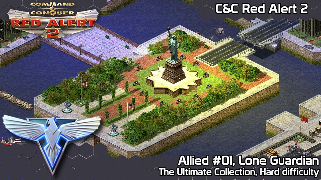 The invasion begins - C&C Red Alert 2 The Ultimate Collection Allied 01 ...