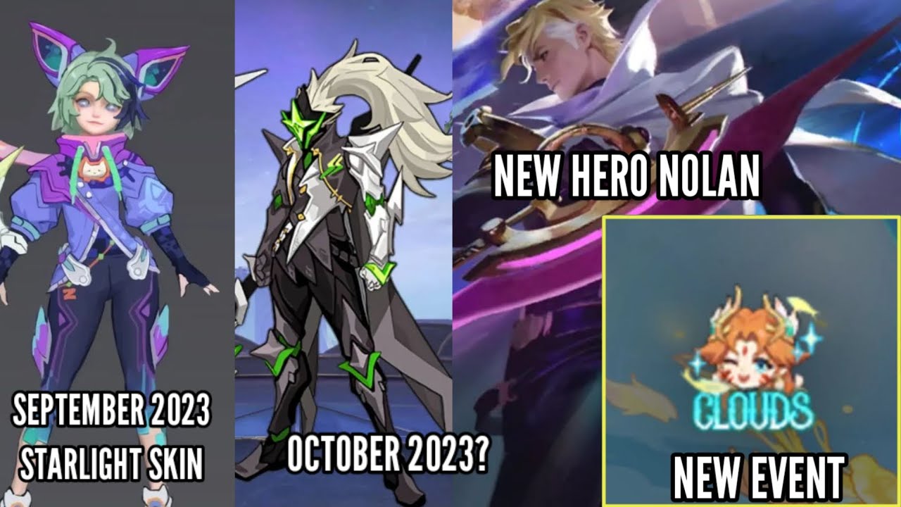 September 2023 & October 2023 Starlight Skin Joy & Alpha | New Hero ...