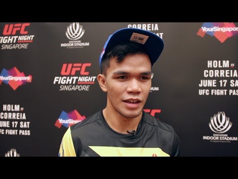 UFC Fight Night Singapore: Interview with Rolando Dy - YouTube