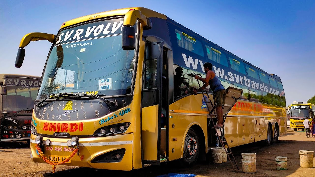 SVR Volvo B11R Prakash Celeste cruising.. - YouTube