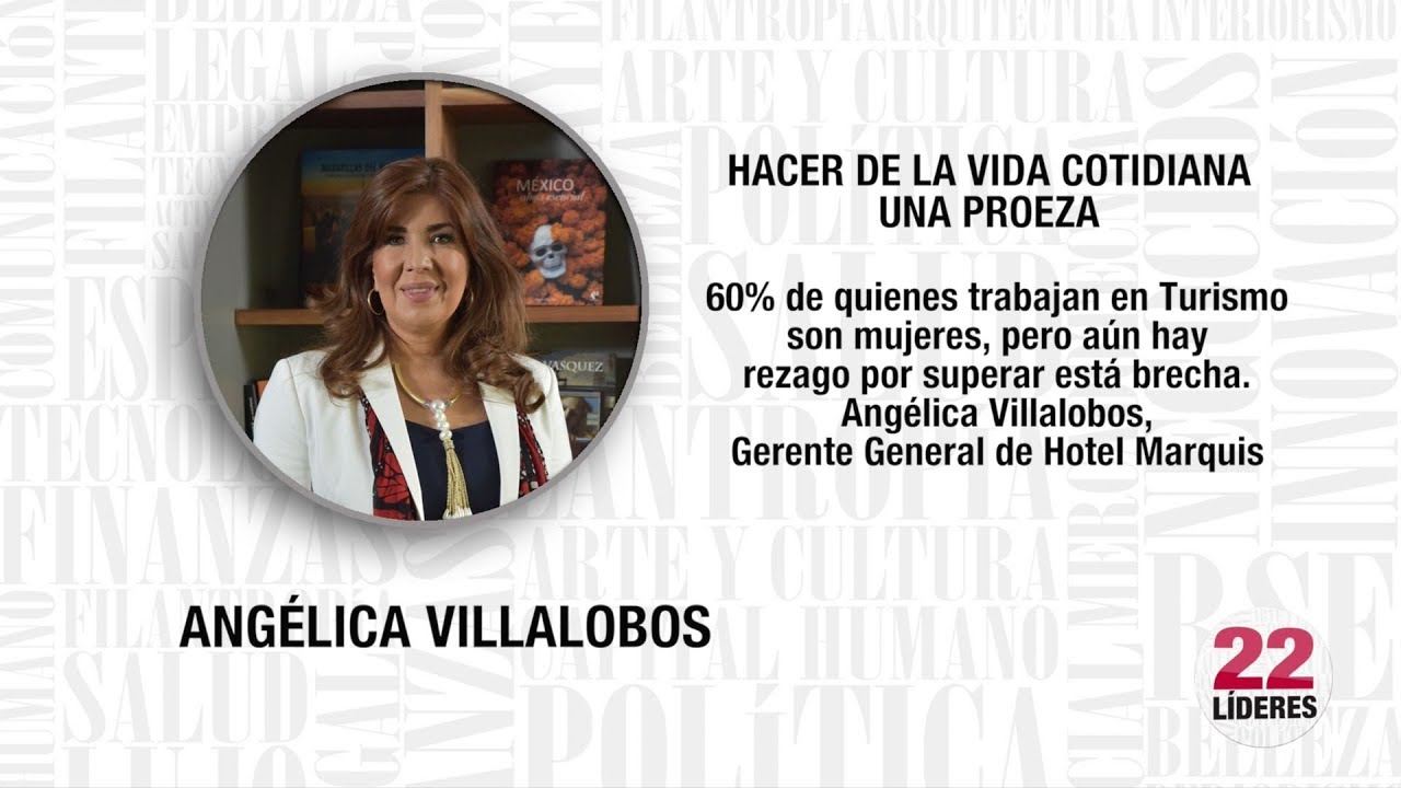 Angélica Villalobos , ganadora en la categoría turismo de las 22 ...