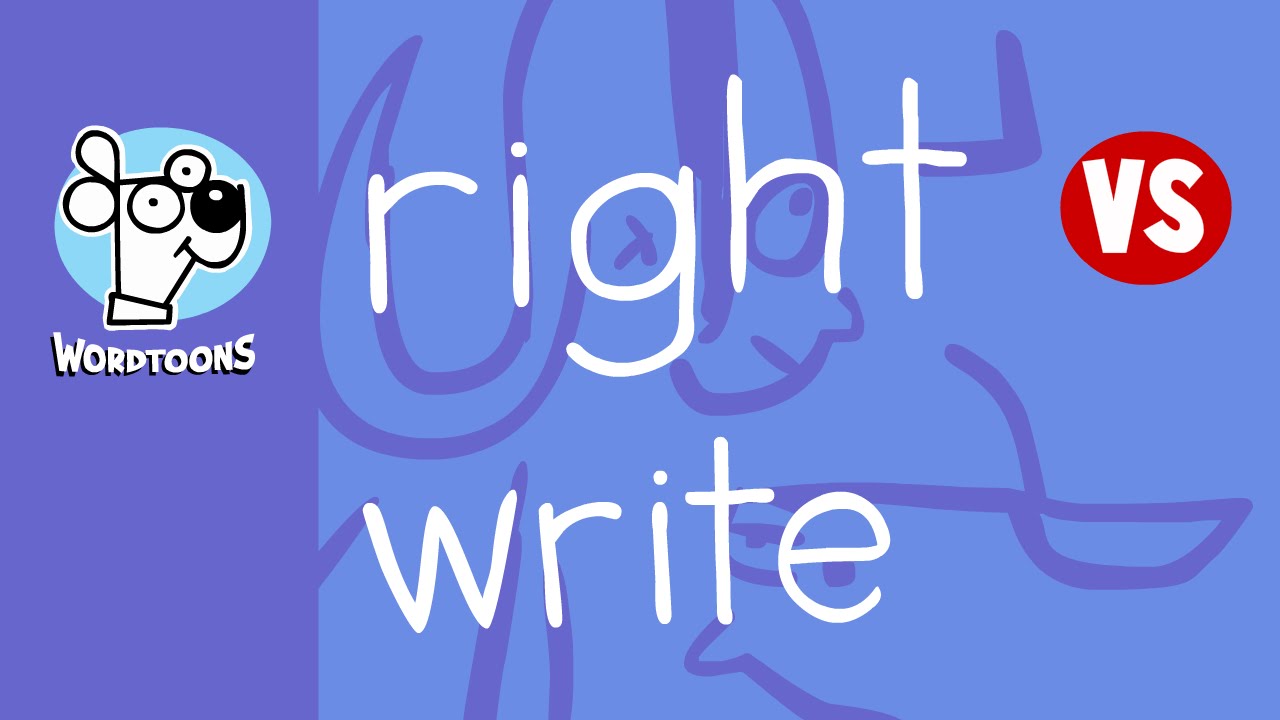 Draw The Words Write and Right Into Cartoons Of What They Say ...