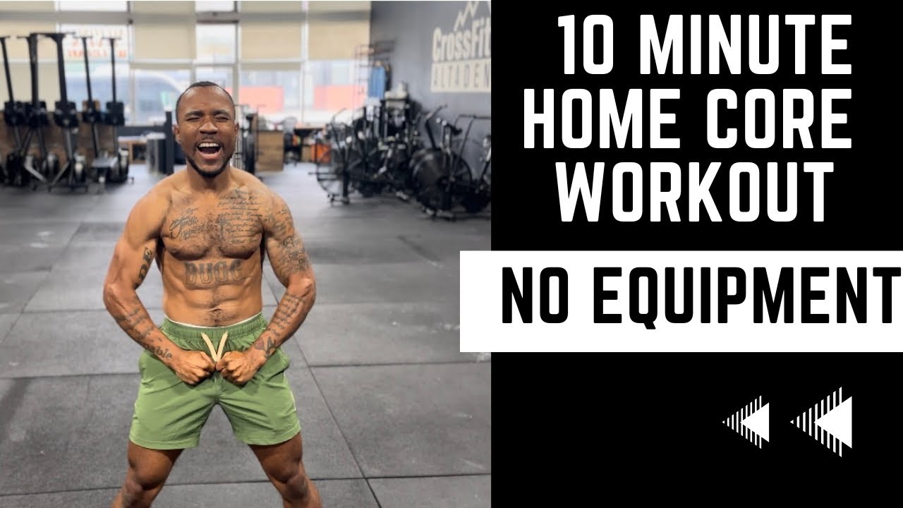 10 Minute Core Workout | No Equipment Needed ! - YouTube