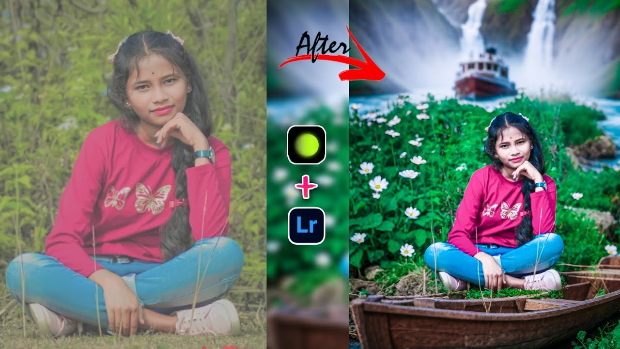 Hypic photo editor background change||Hypic photo editing tutorial ...