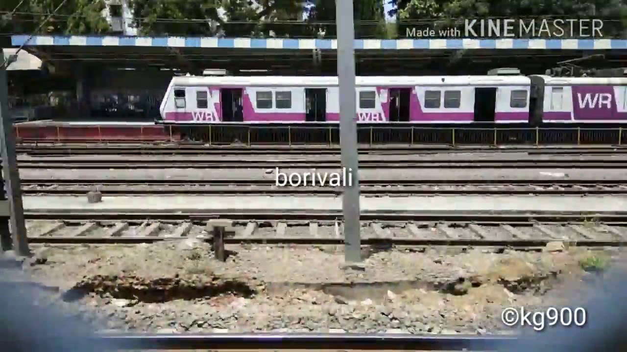 Mumbai Central to Vasai Road time-lapse - YouTube