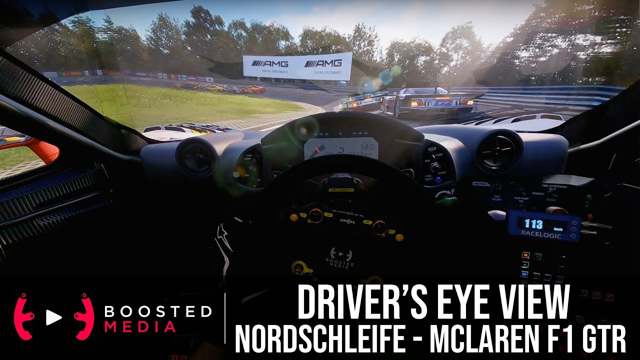 $100,000 Sim Rig - GOPRO DRIVERS EYE VIEW - Nordschleife - McLaren F1 ...