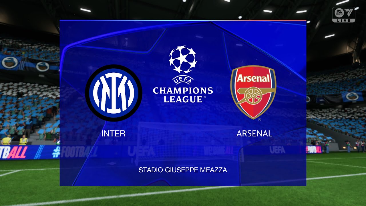 Inter vs Arsenal - UEFA Champions League - 6th November 2024 Full Match ...