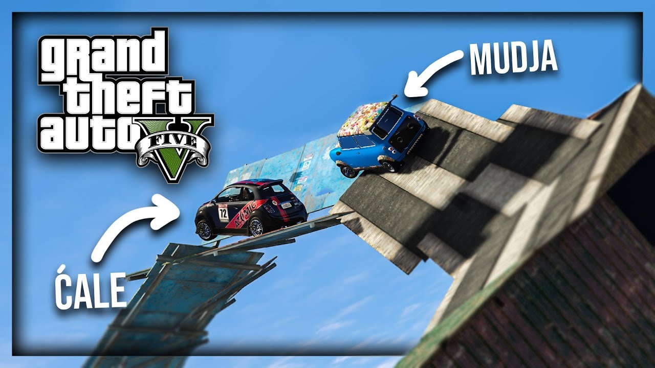 NAJBOLJA AUTA U GTA V ! Grand Theft Auto V - Lude Trke w/Cale - YouTube