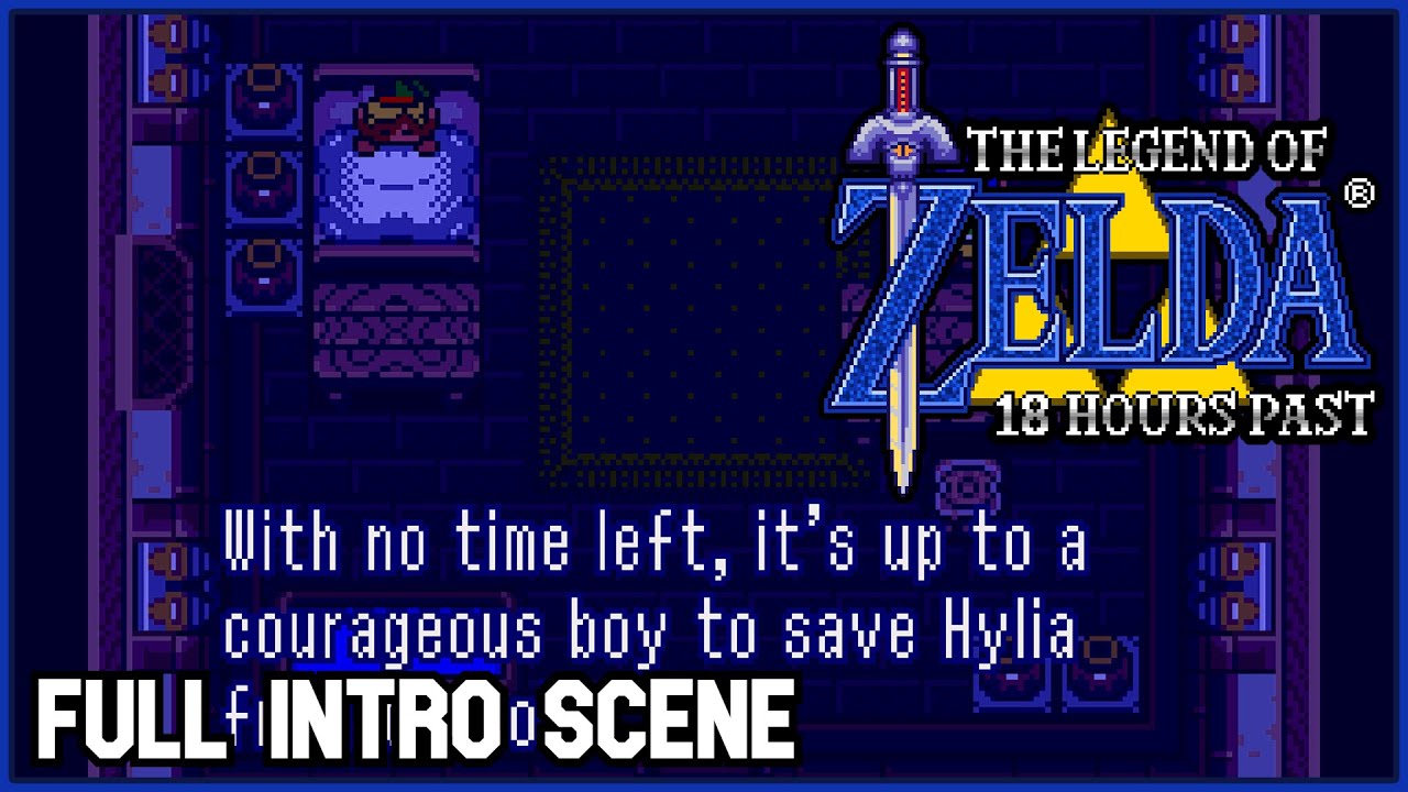 The Legend of Zelda: 18 Hours Past v1.10 (Letterbomb's Z3 Hack) - Full ...