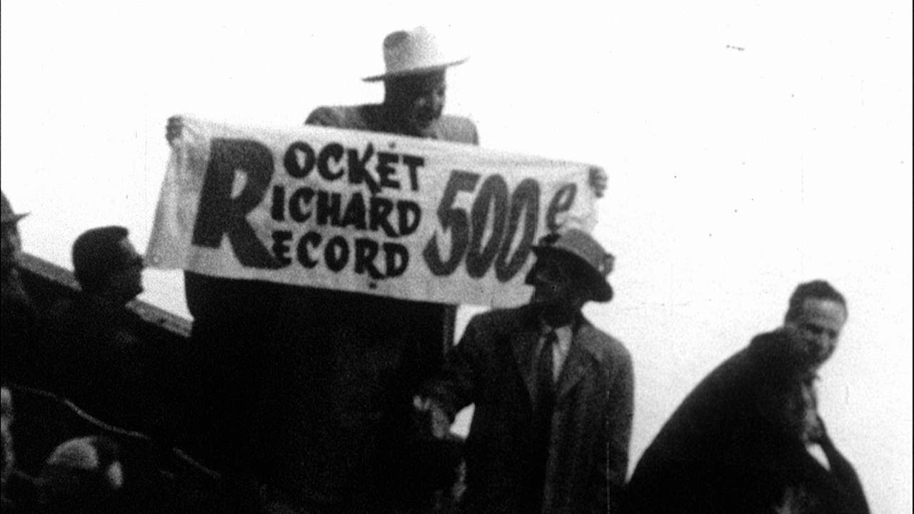 Memories: Maurice 'Rocket' Richard reaches 500 goals - YouTube