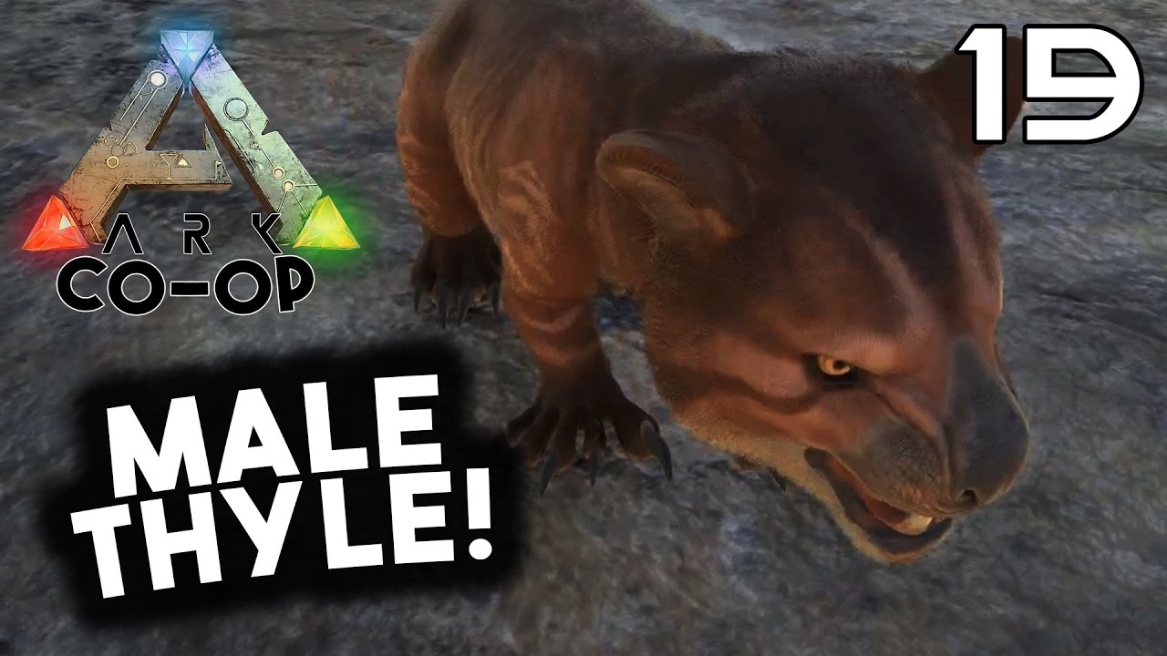 🔥 ARK Survival Evolved CO-OP [#19] MAŁE THYLACOLEO! NOWE DINKI! - YouTube