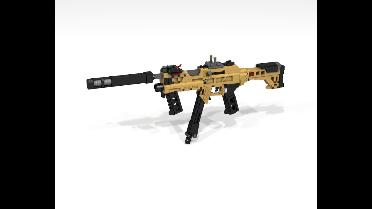 Custom Lego Gun MOC: BO3 Kuda (God Mode) - YouTube