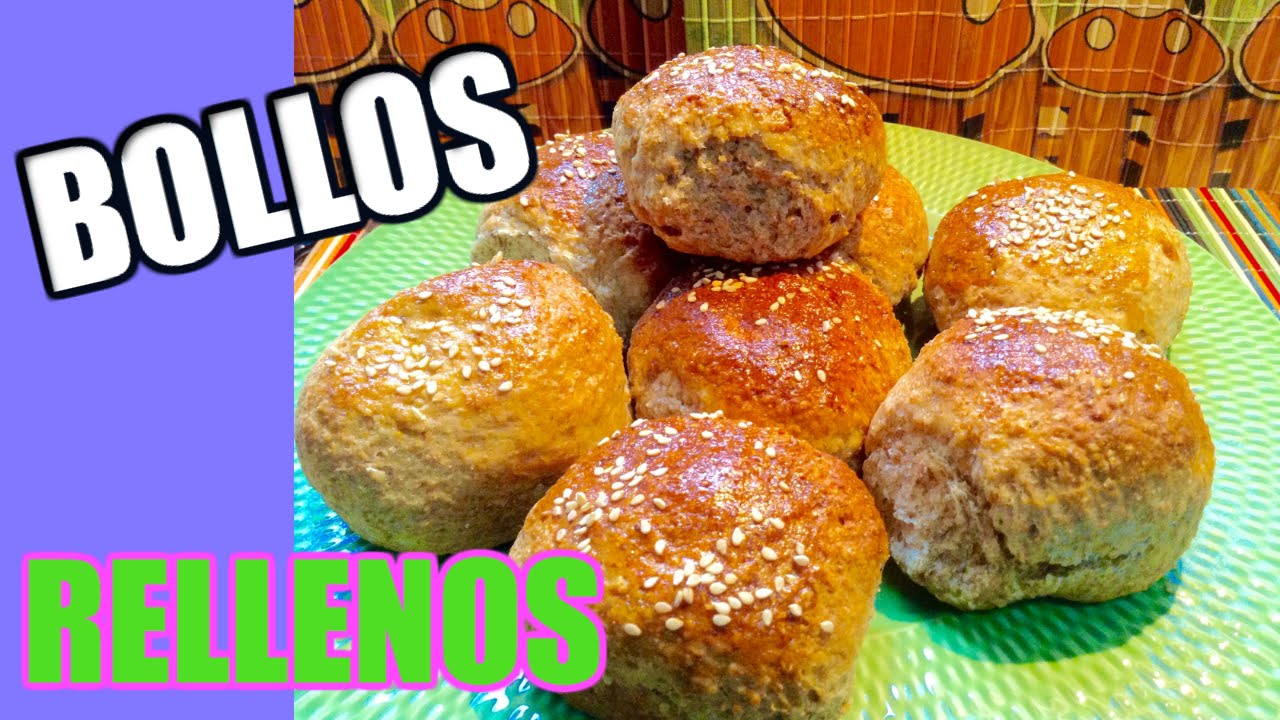 Bollos rellenos de queso crema. Deliciosos😋 - YouTube