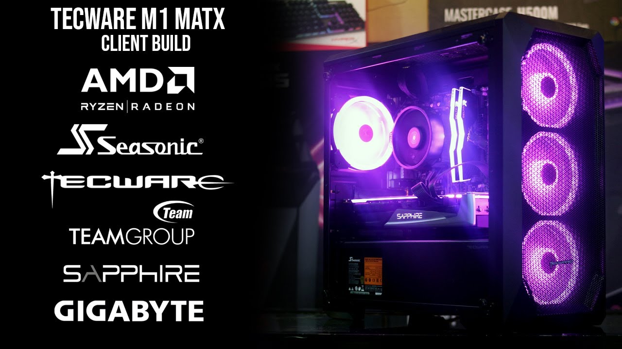 Client Build: Cloyd James Guaza | Tecware M1 Tempered Glass | BACOLOD ...