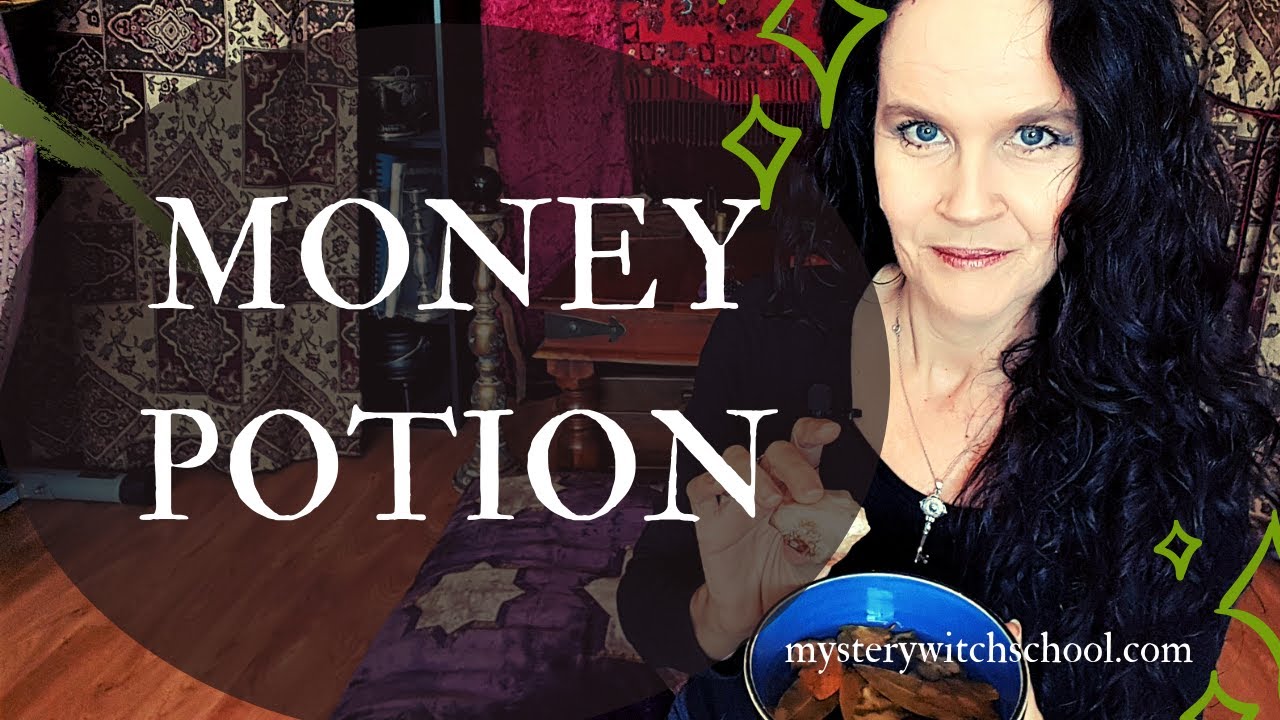 How to Make a Citrine and Herbal Money Potion - YouTube