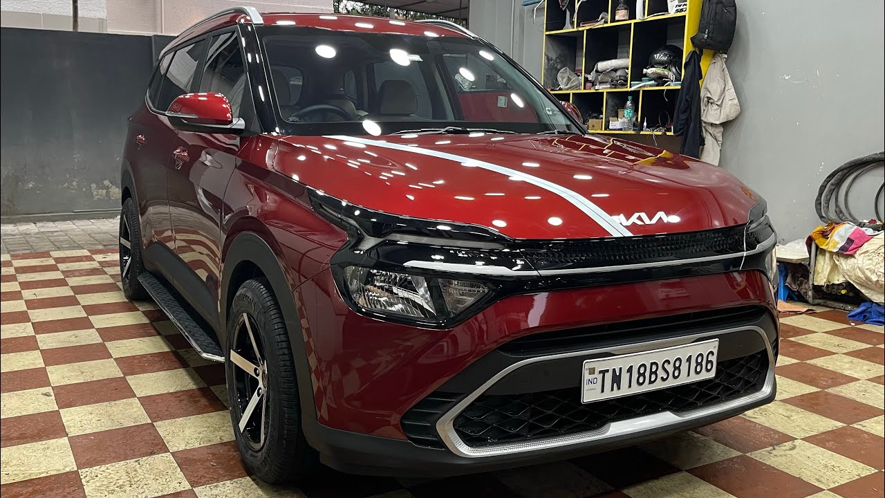 Kia Carens Base To Top Model Conversion - YouTube