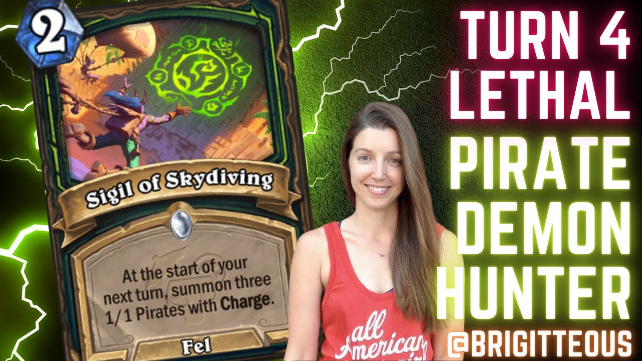 Turn 4 Lethal Pirate Demon Hunter | Perils in Paradise Early Access ...
