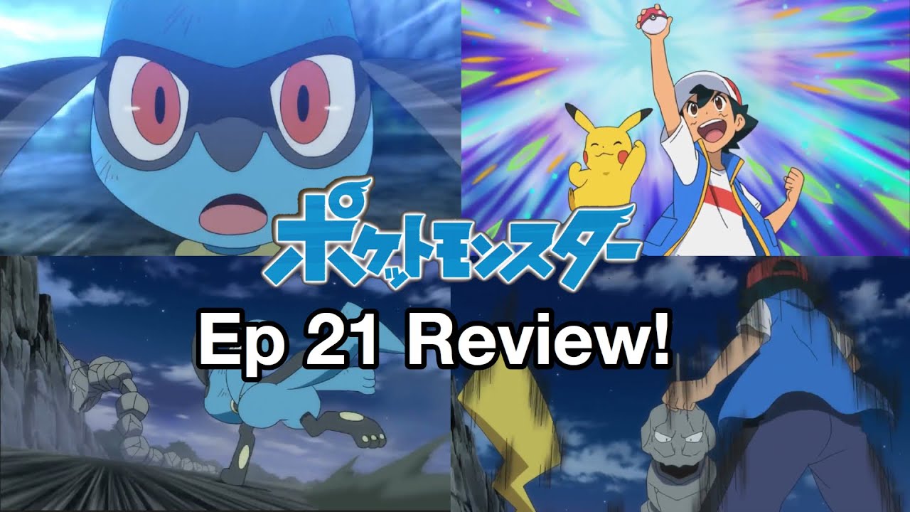 Ash Catches Riolu! Pokémon (2019) anime episode 21 Review! - YouTube