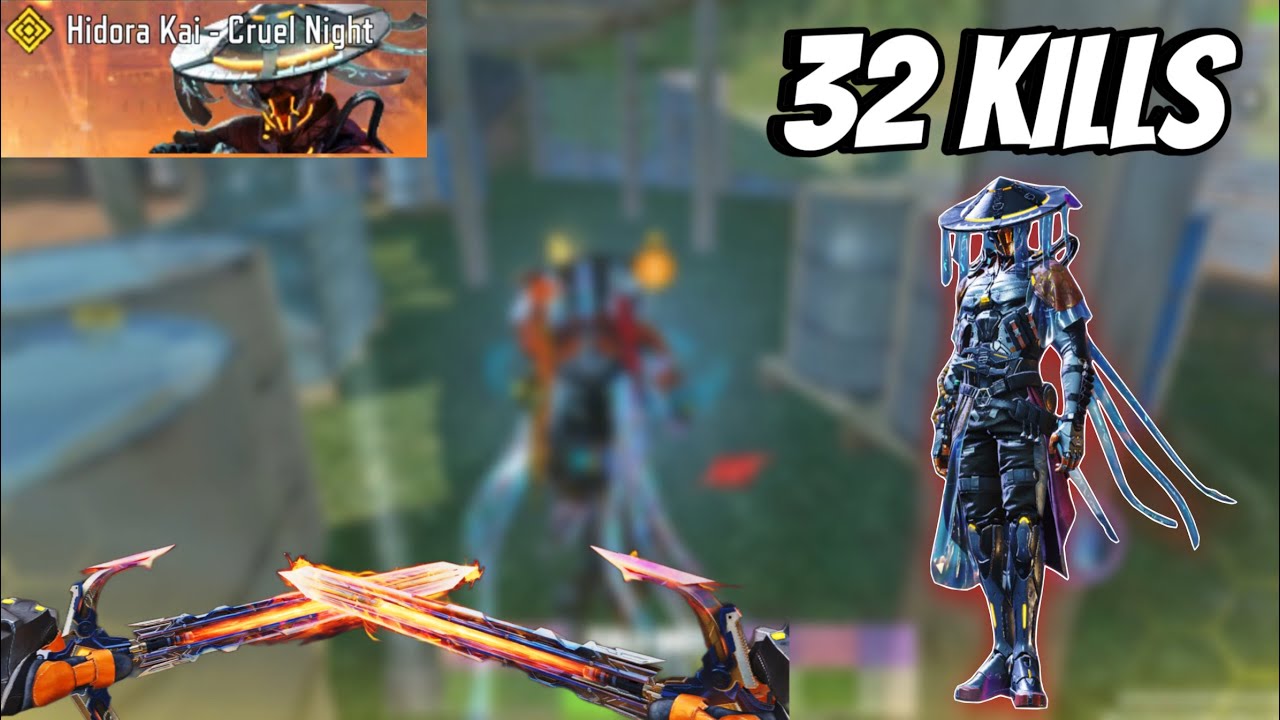 Lucky draw Hidora kai Legendary | 32 Kills solo vs squad battle royale ...