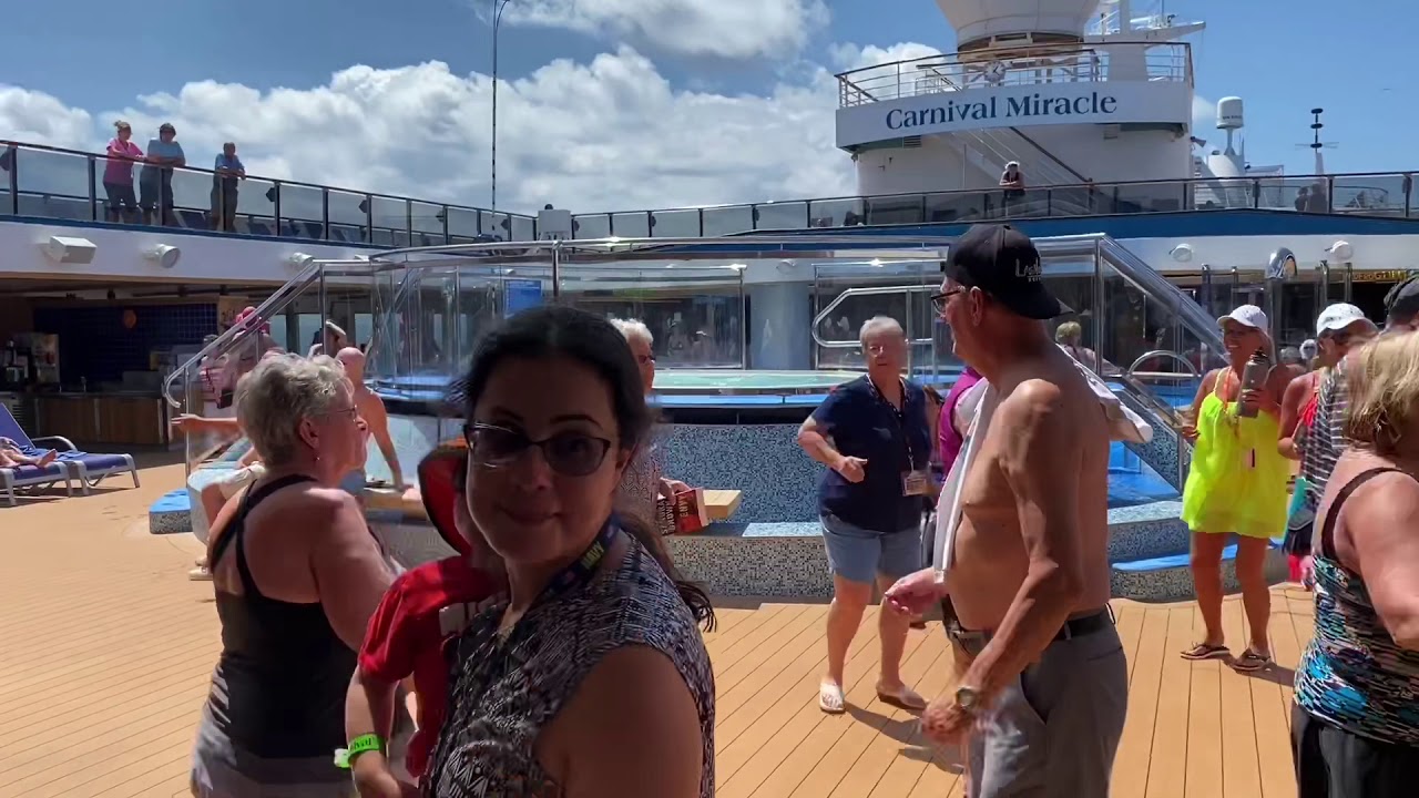 Carnival Miracle ~ Hairy Chest Contest 3/10/20 - YouTube